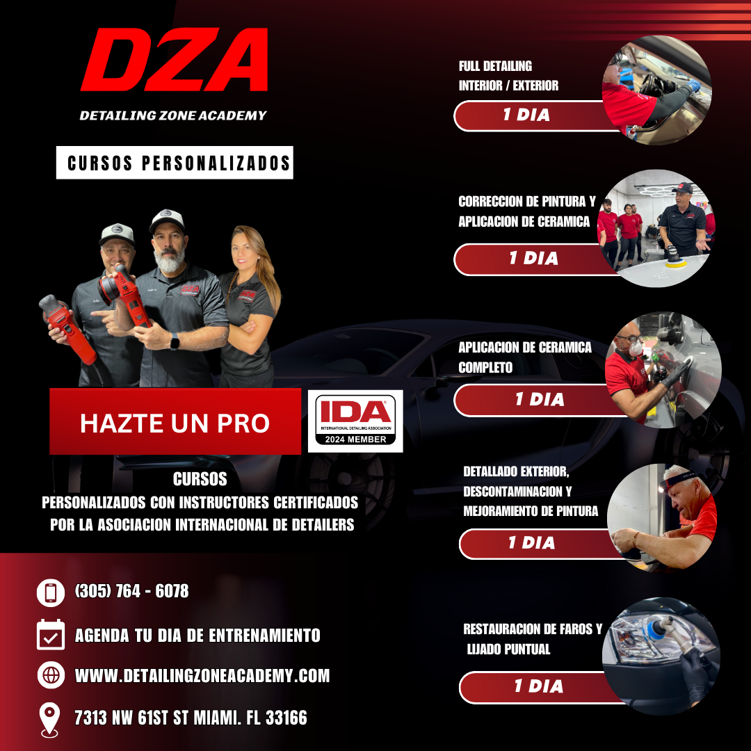 Personalized Auto Detailing in Person Courses – Detailing Zone Academy